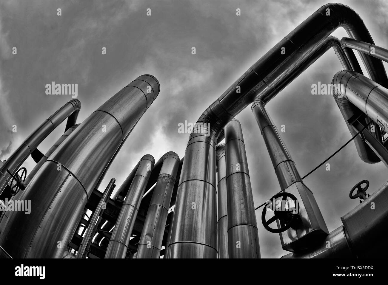 Low technology production Black and White Stock Photos & Images - Alamy