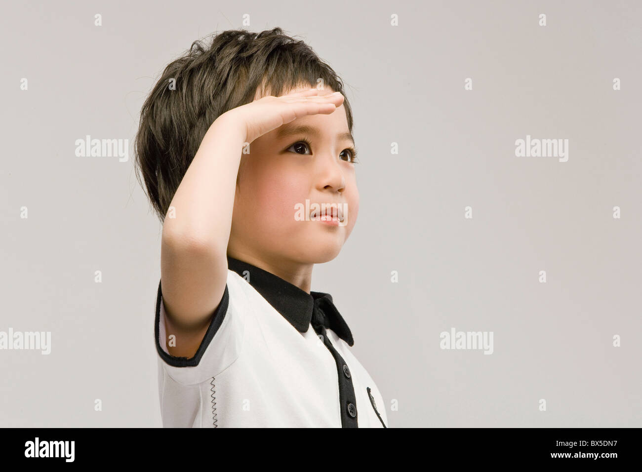 Portrait teenager boy profile hi-res stock photography and images - Alamy