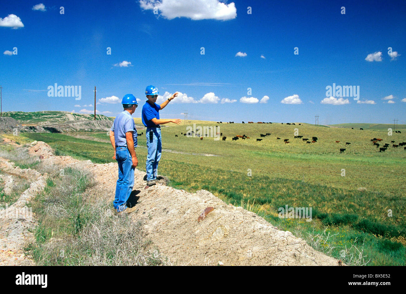 Coal Surface Mine, engineer explains procedure for 'reclamation ...