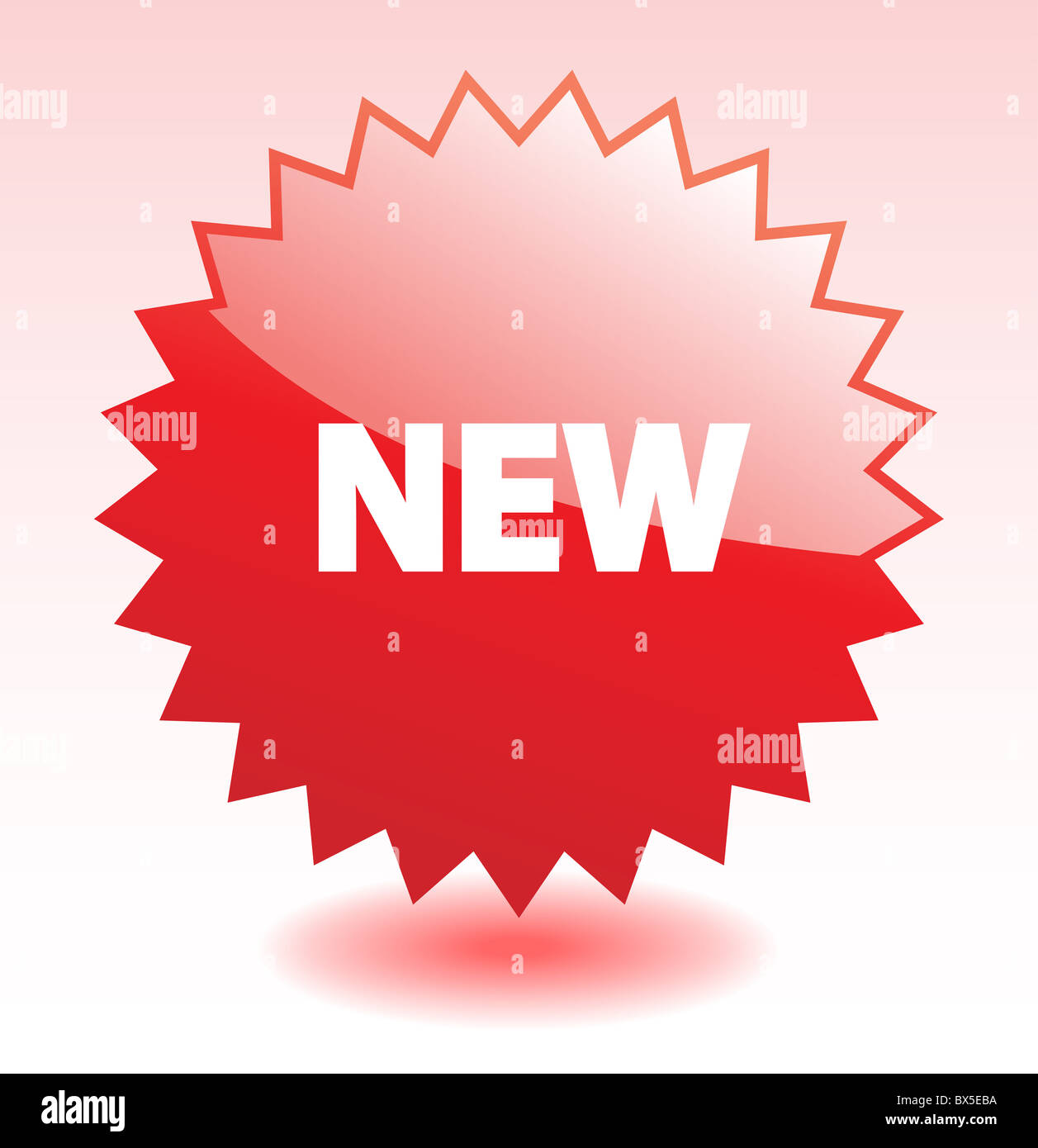 Red star badge hi-res stock photography and images - Alamy