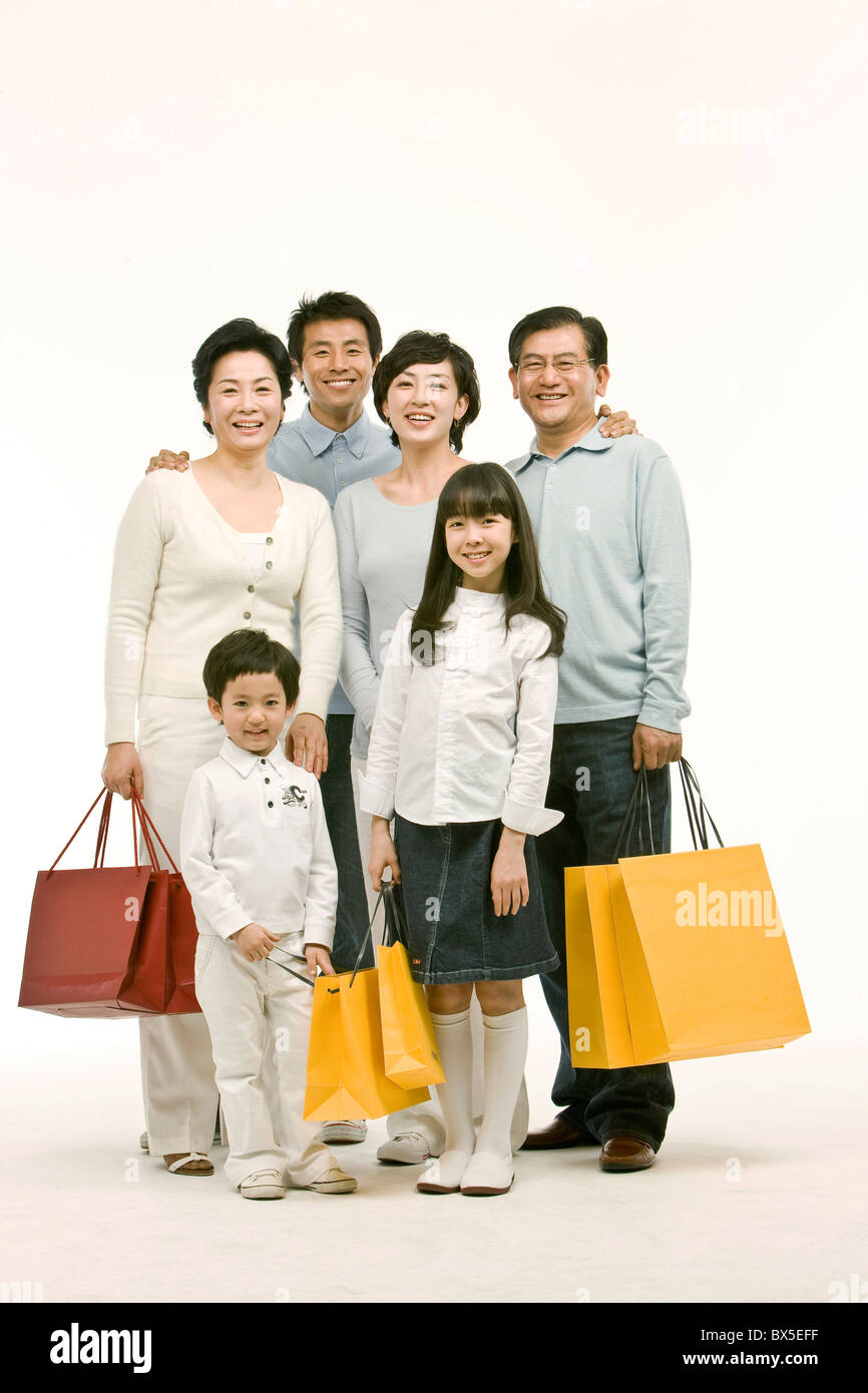 Mother age 40 shopping hi-res stock photography and images - Alamy