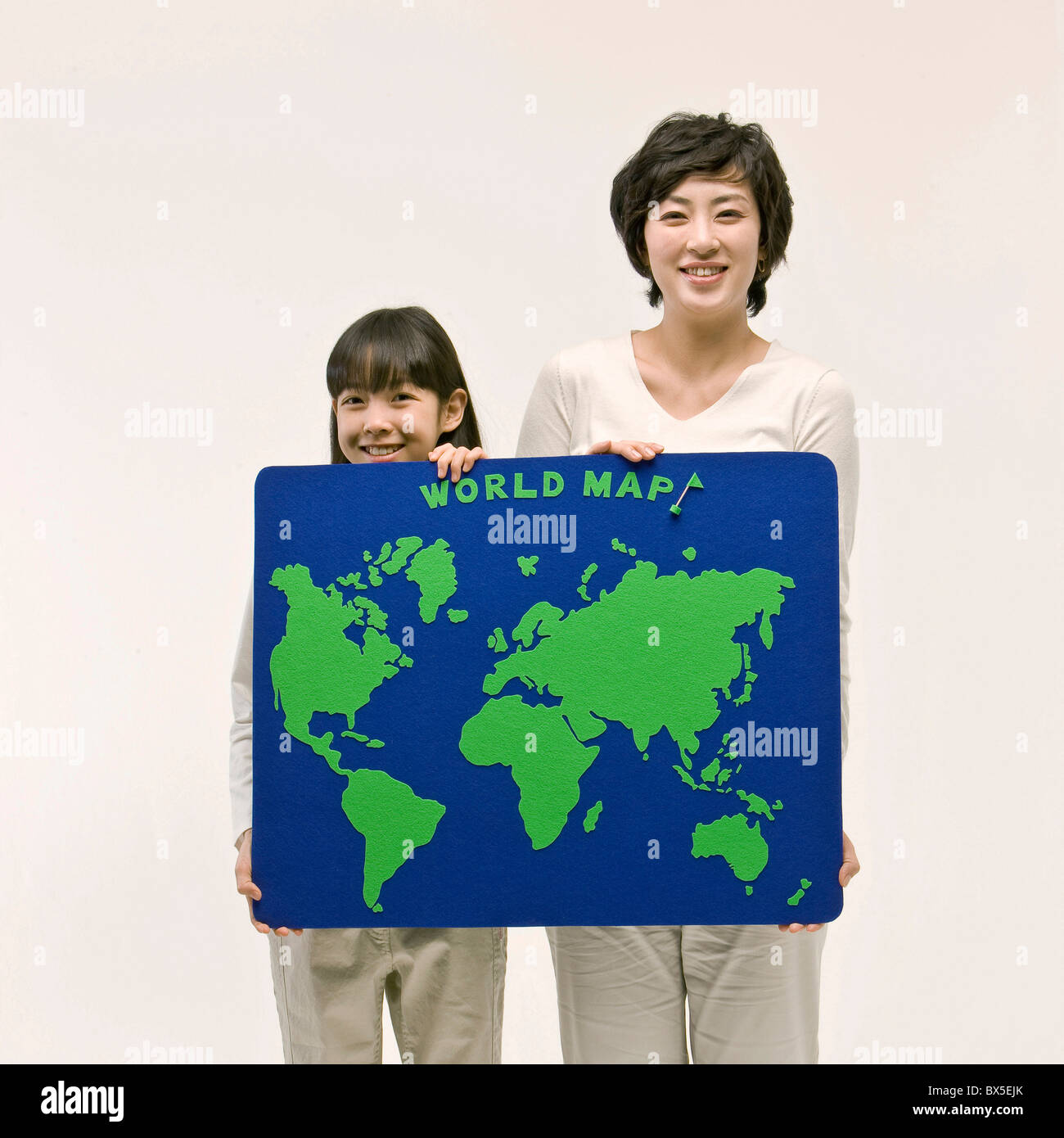 A korean world map hi-res stock photography and images - Alamy