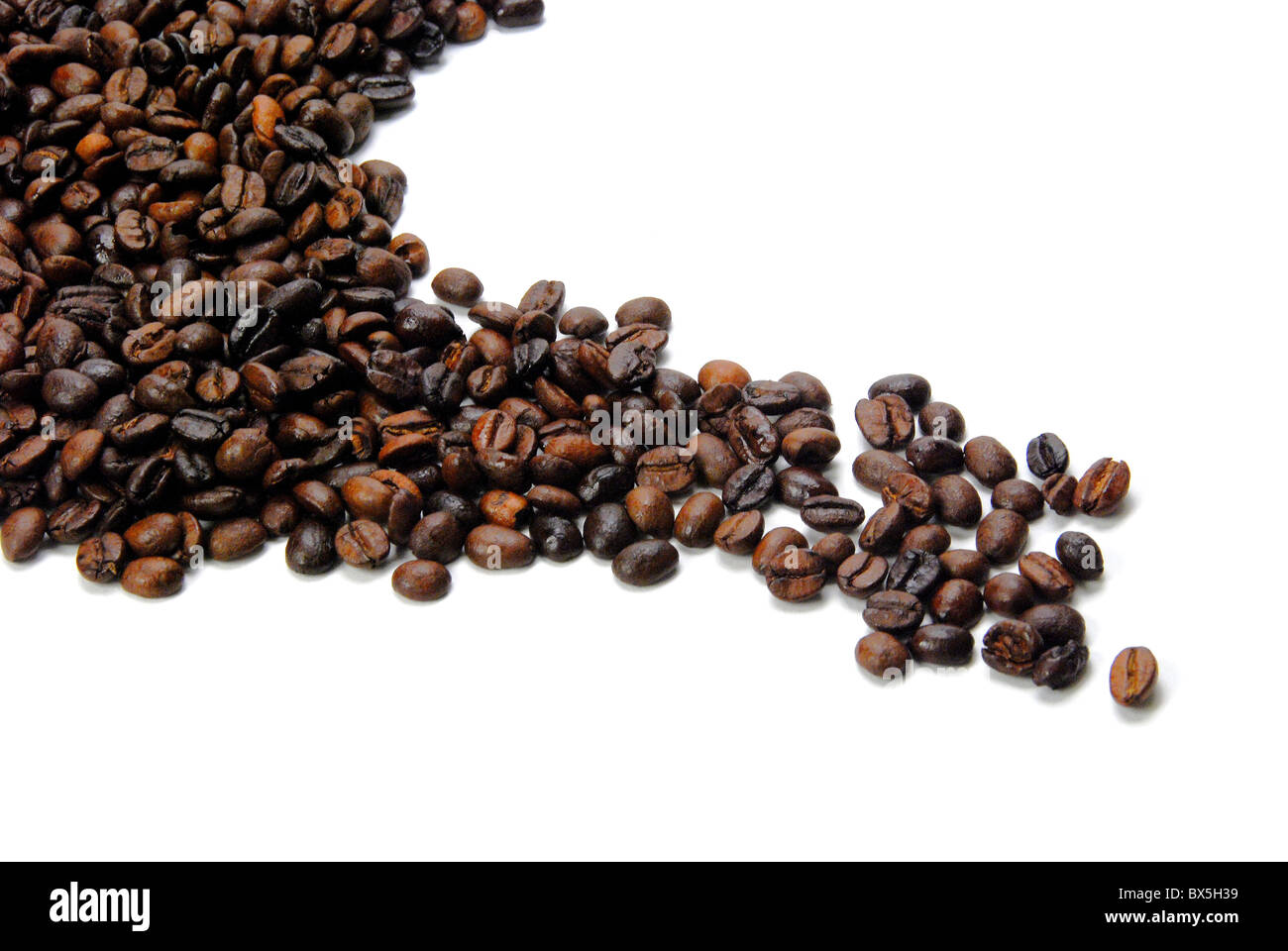 ROASTED COFFEE BEANS Stock Photo - Alamy