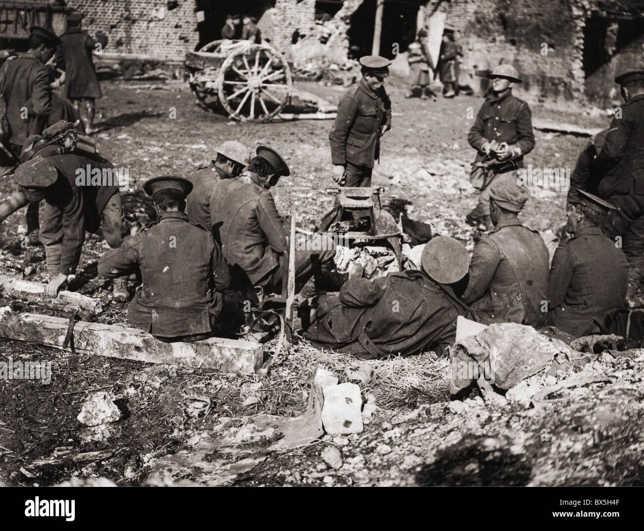British Troops Western Front High Resolution Stock Photography and ...