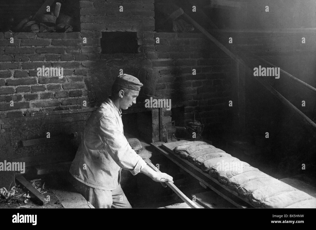 World War German Field Bakery Black and White Stock Photos & Images - Alamy