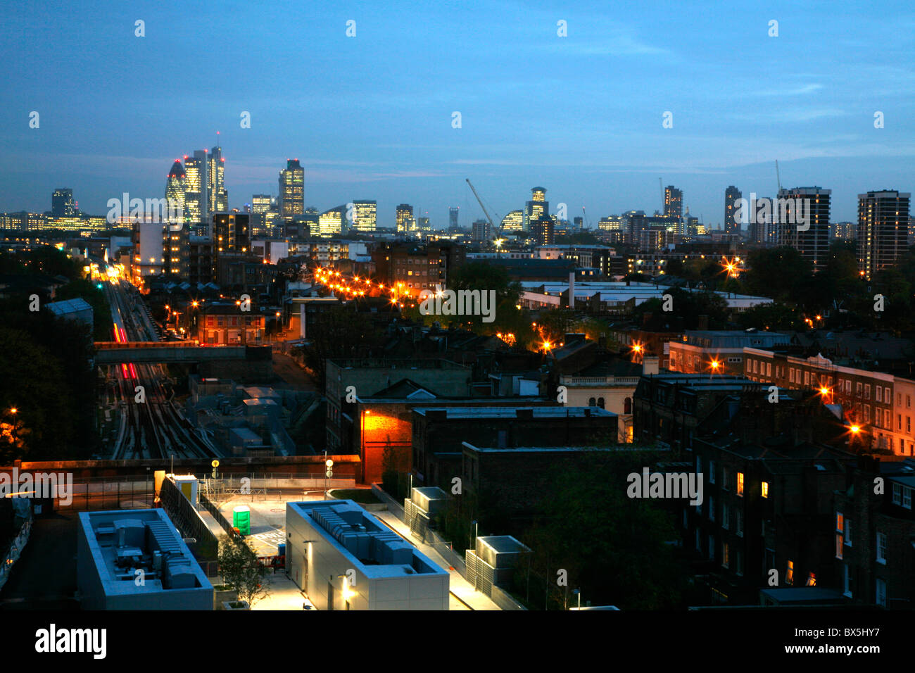 London Skyline At Night Hd