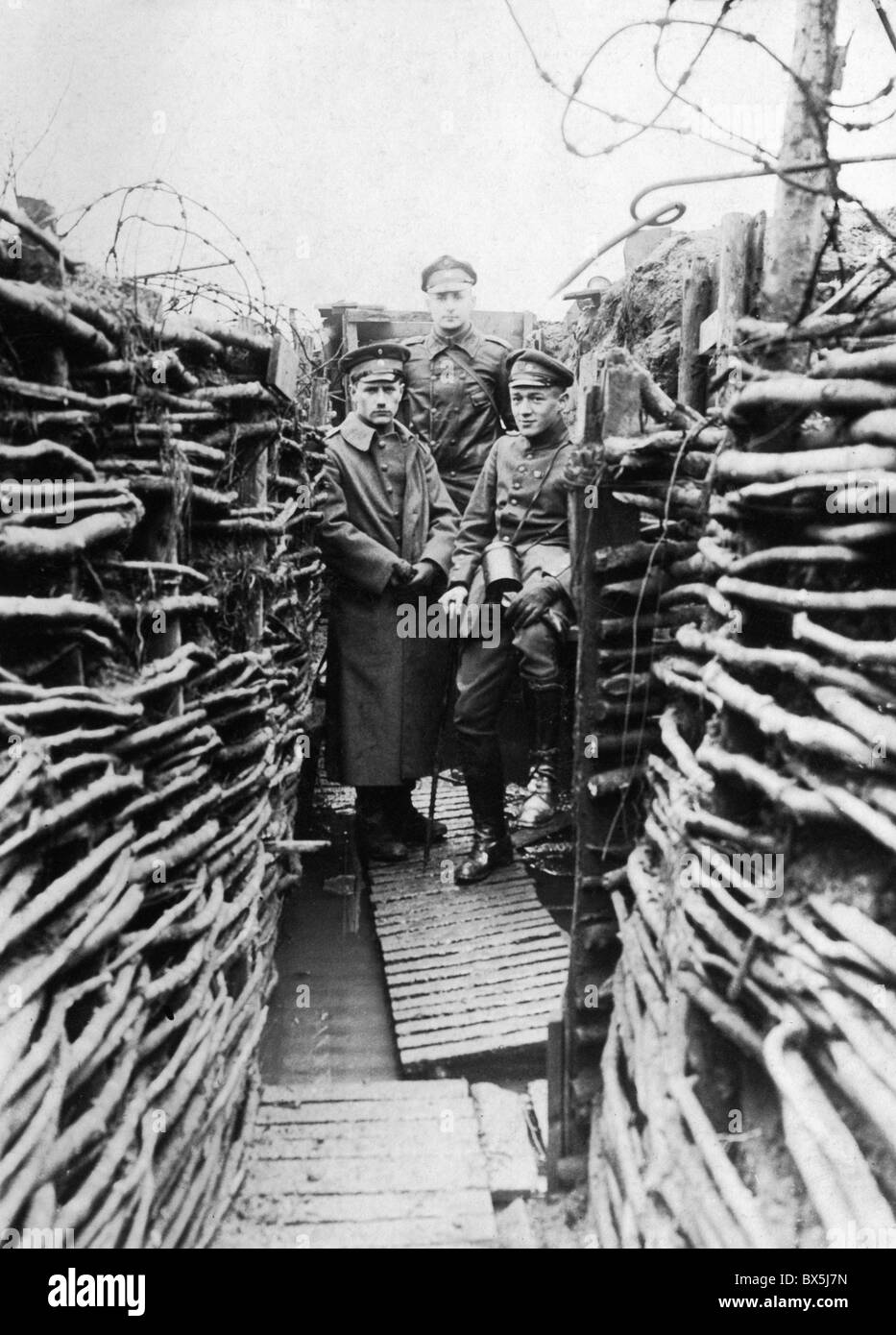 Communication Trenches High Resolution Stock Photography and Images - Alamy