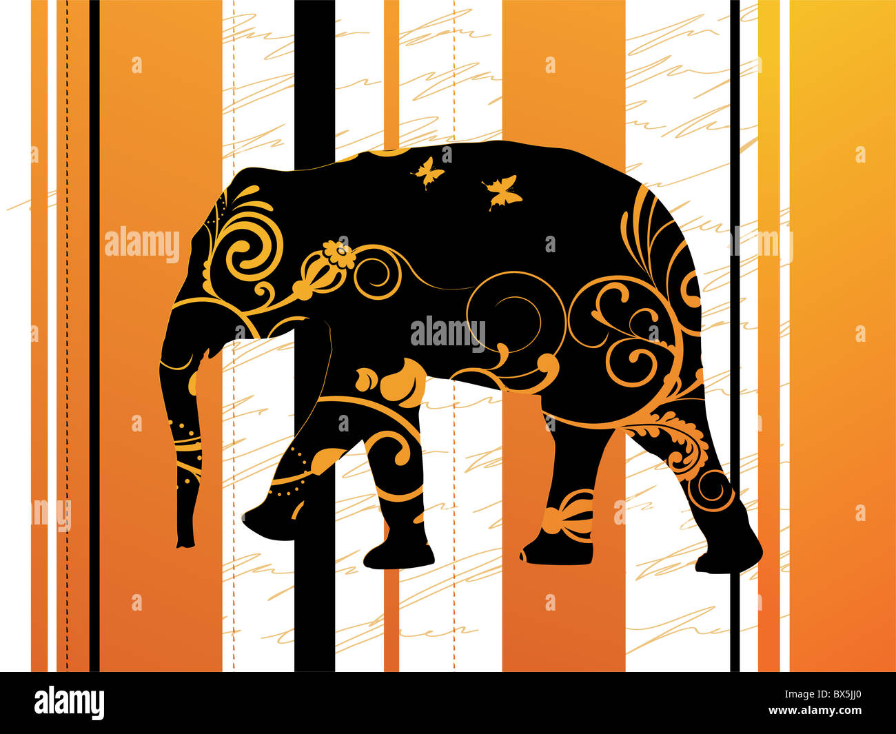 Spotted elephant hi-res stock photography and images - Alamy