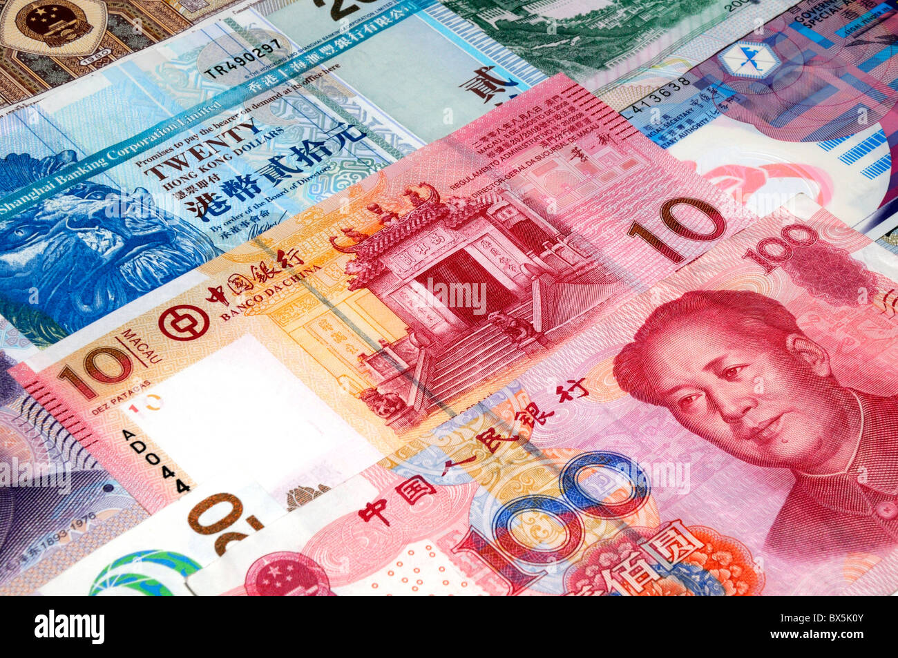 Chinese Bank Notes Stock Photo - Alamy