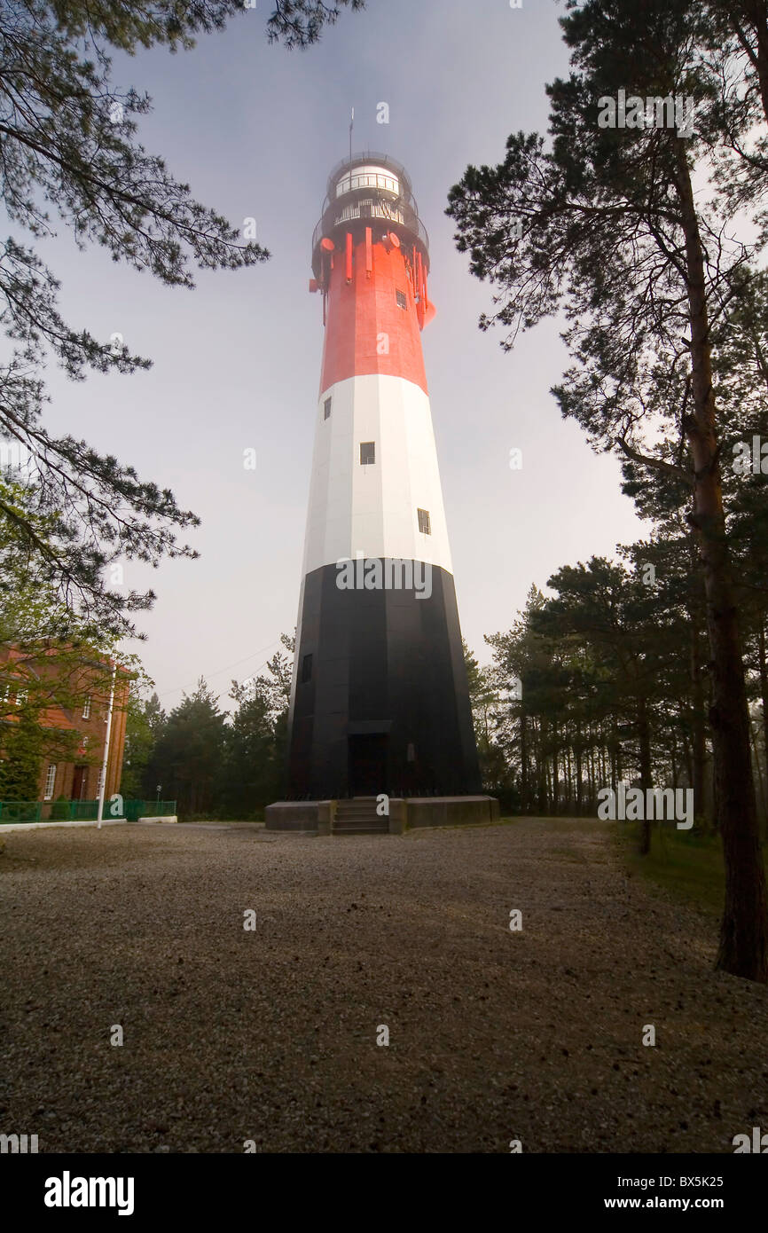 the iron lighthouse Stilo - Poland Stock Photo - Alamy