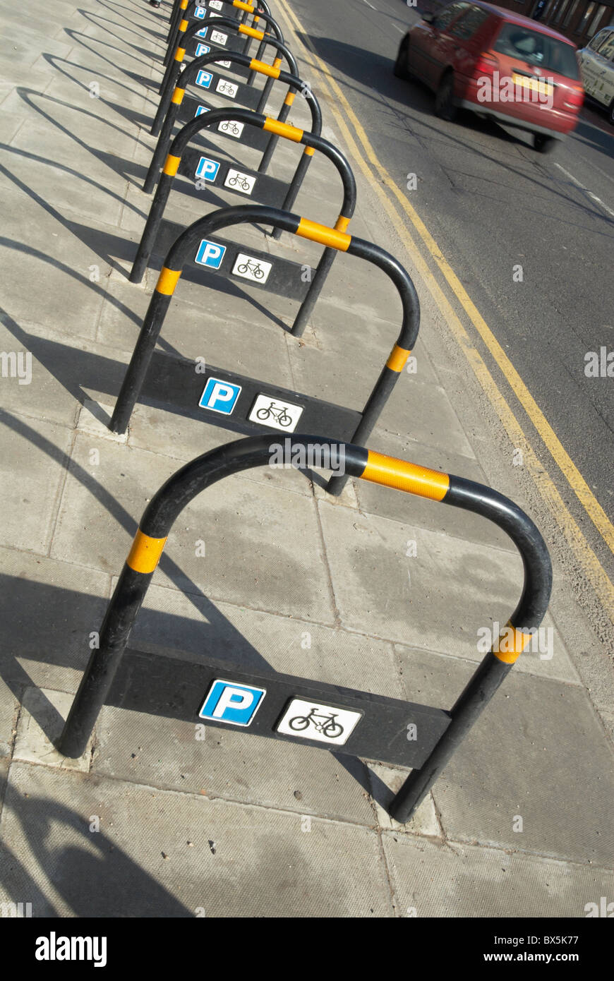 Detail traffic sign bicycle hi-res stock photography and images - Alamy