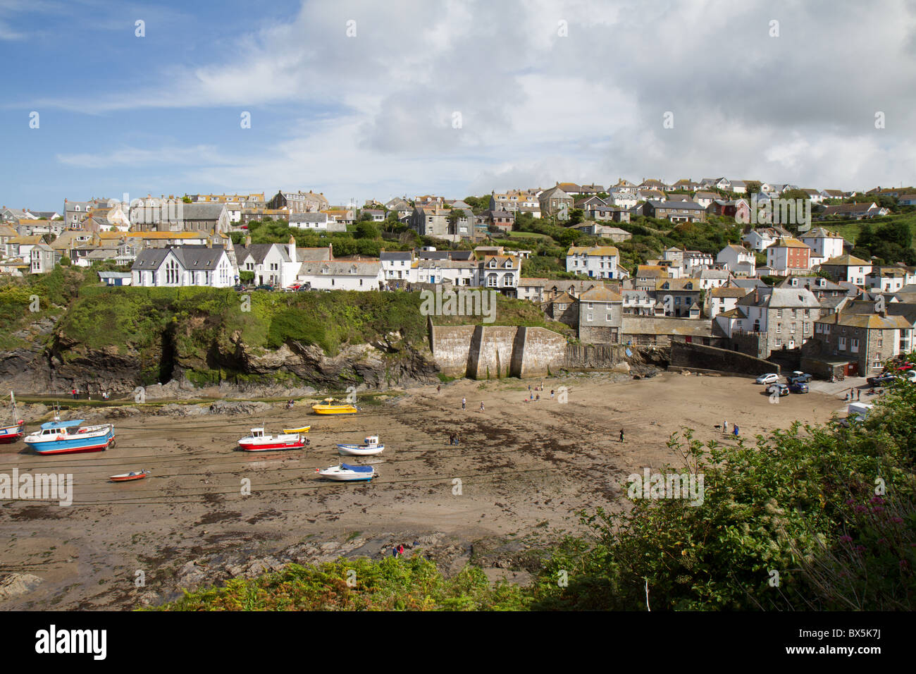 Port Isaac, Cornwall, Views Stock Photo - Alamy