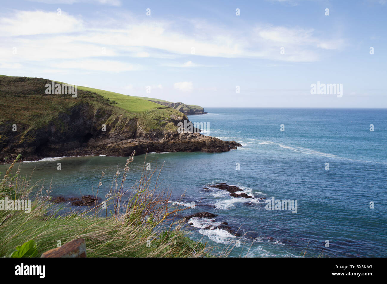 Port Isaac, Cornwall, Views Stock Photo - Alamy