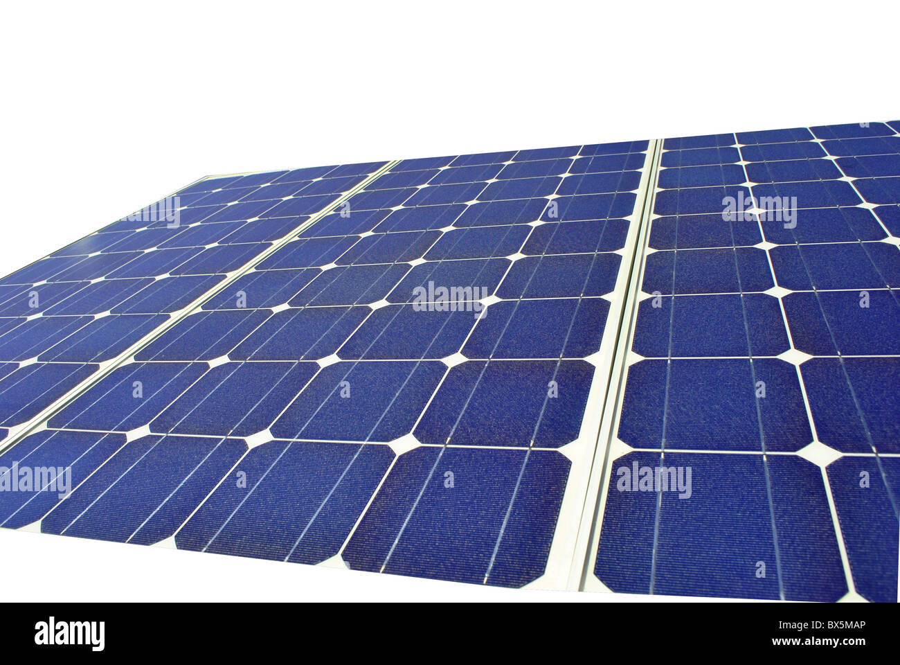 Solar Panel with background white Stock Photo - Alamy