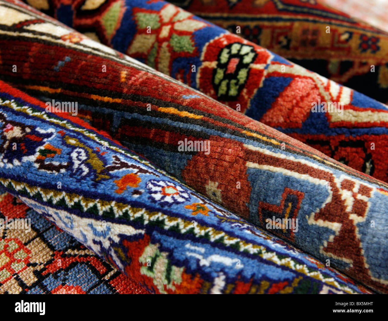 Persian carpets are seen in the shop of Daniela Nekola Inter Design ...