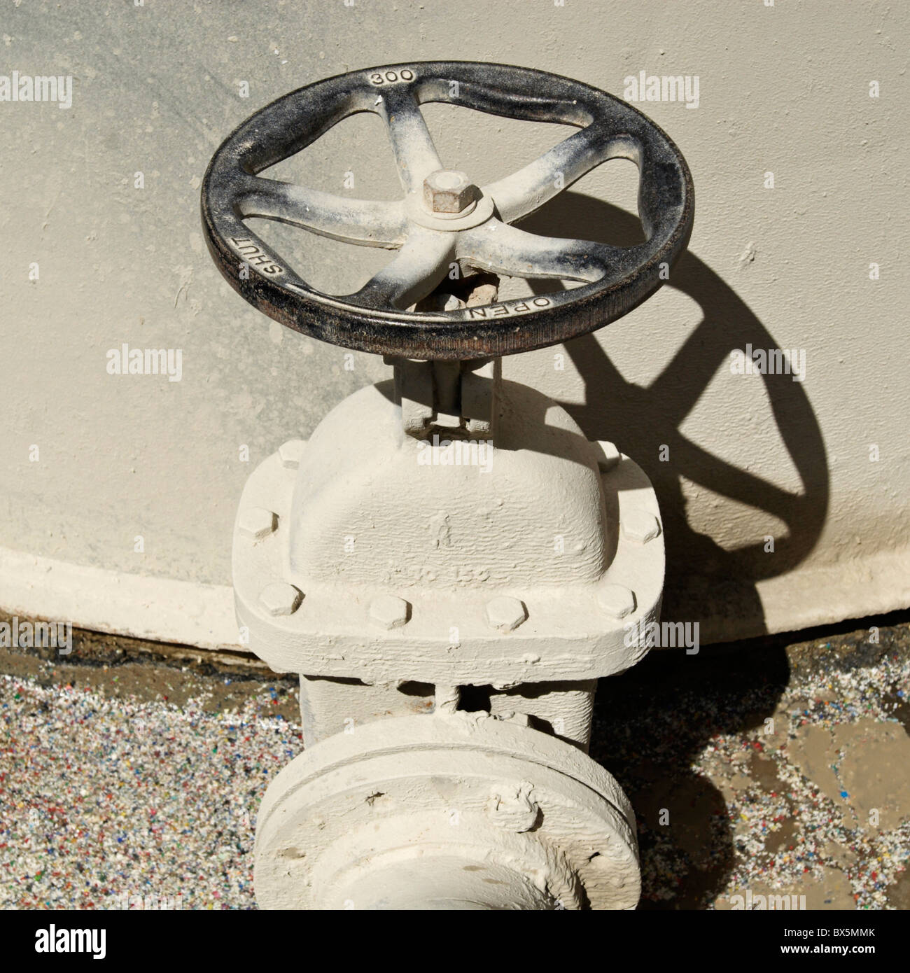 Water storage tank valve Stock Photo - Alamy