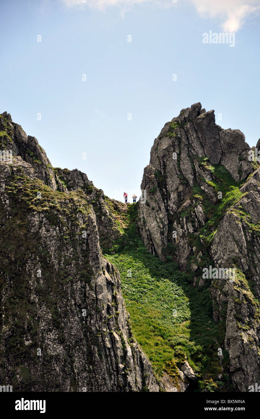 Climbers in French mountains Stock Photo - Alamy