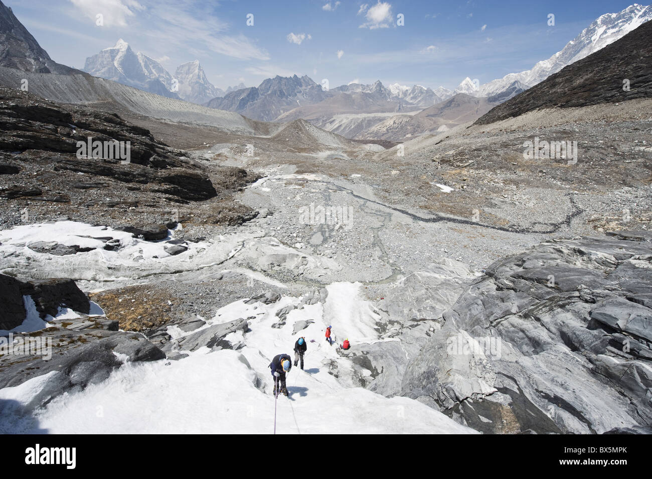 Climbing in the himalayas hi-res stock photography and images - Alamy