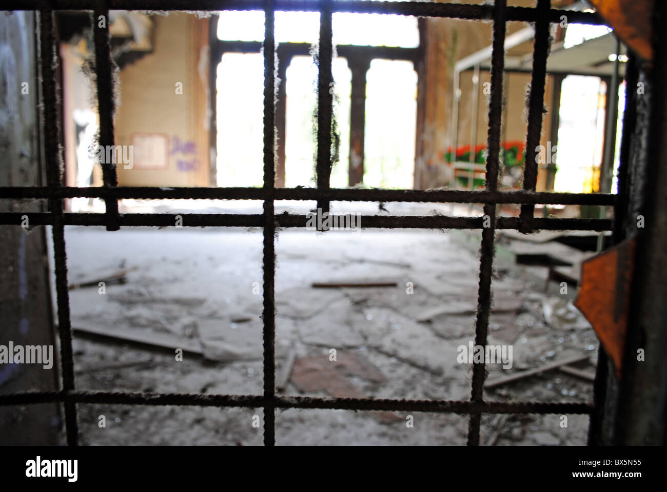 industrial archeology old abandoned factory Stock Photo - Alamy