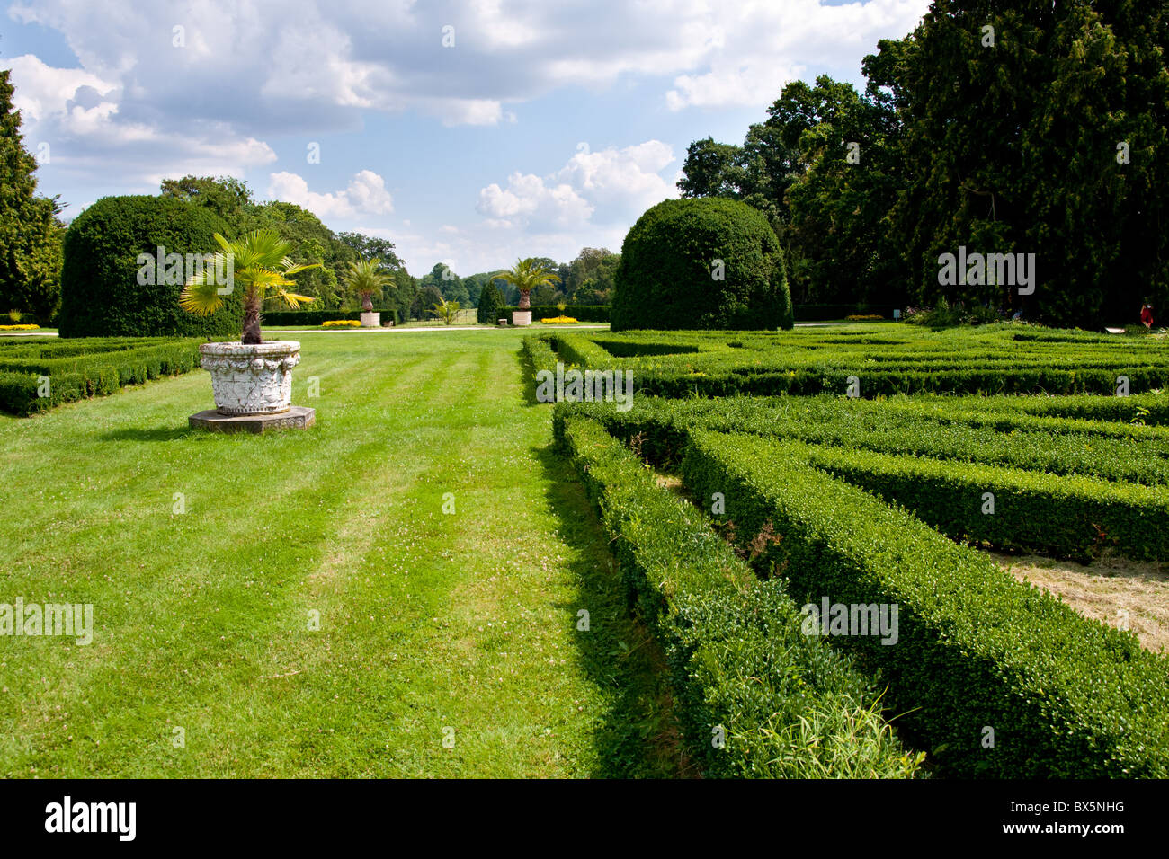 Lednice castle, Southern Moravia, Czech Republic Stock Photo - Alamy