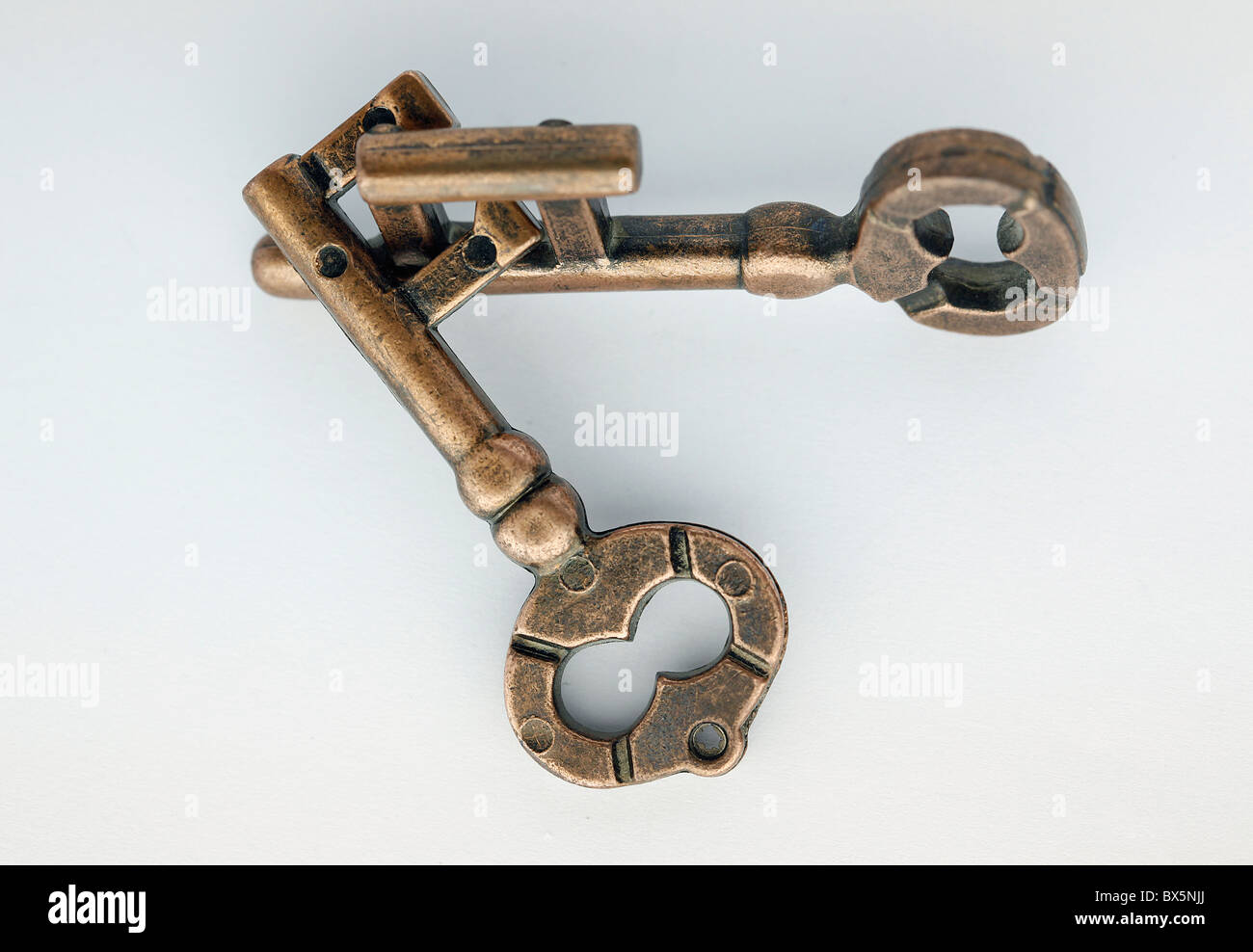 Cast Puzzle, Key, a brain-teaser. (CTK Photo/Martin Sterba Stock Photo ...