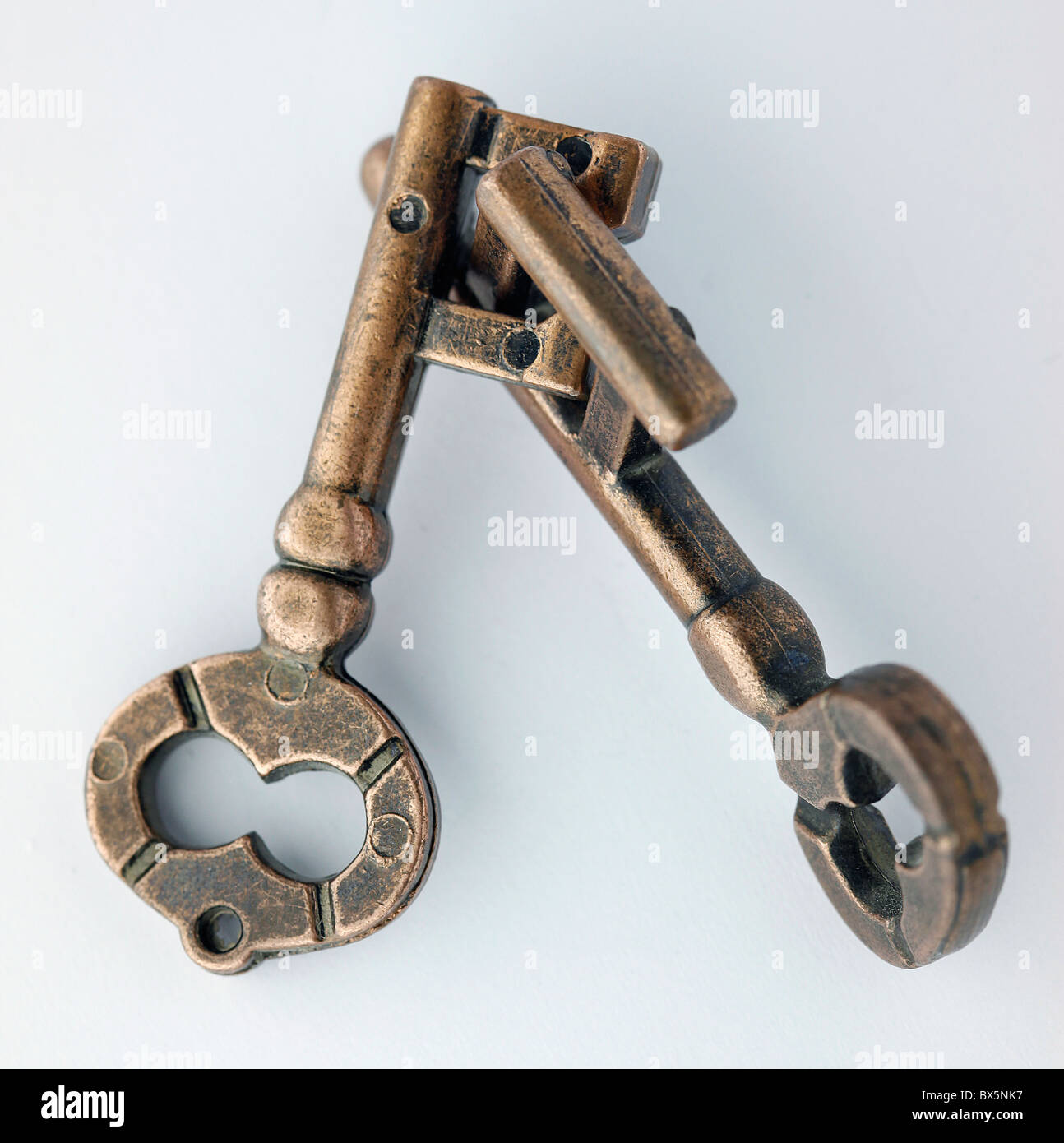 Cast Puzzle, Key, a brain-teaser. (CTK Photo/Martin Sterba Stock Photo ...