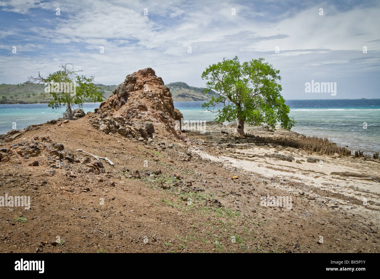 small tropical Seraya Island, Indonesia Stock Photo - Alamy