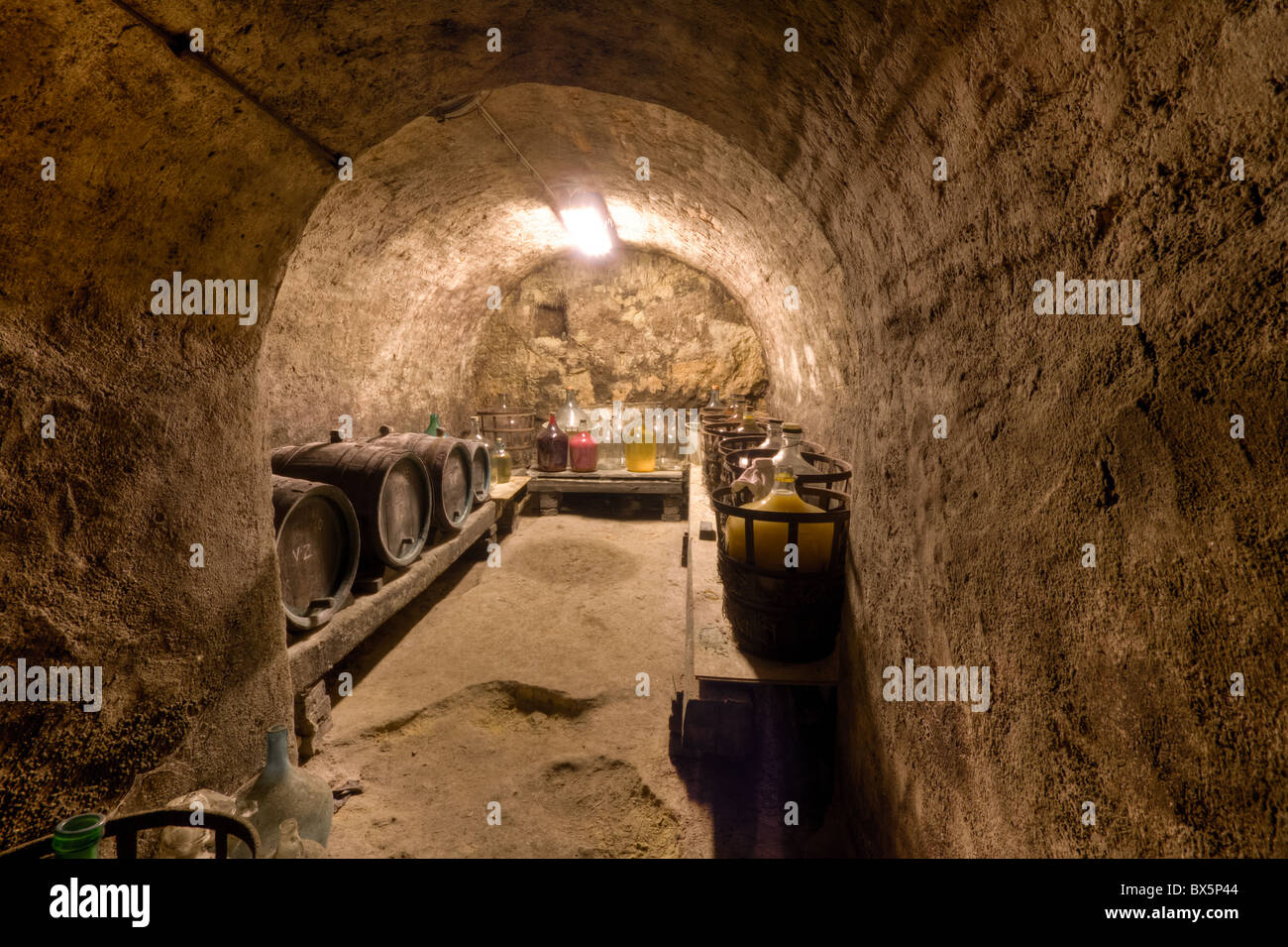 HDRI of a wine cave Stock Photo - Alamy