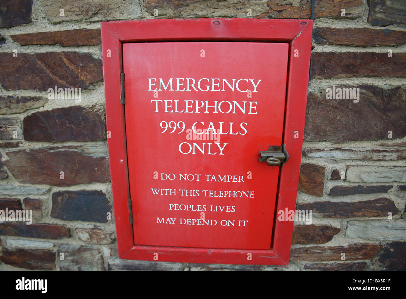 Red telephone box danger hi-res stock photography and images - Alamy
