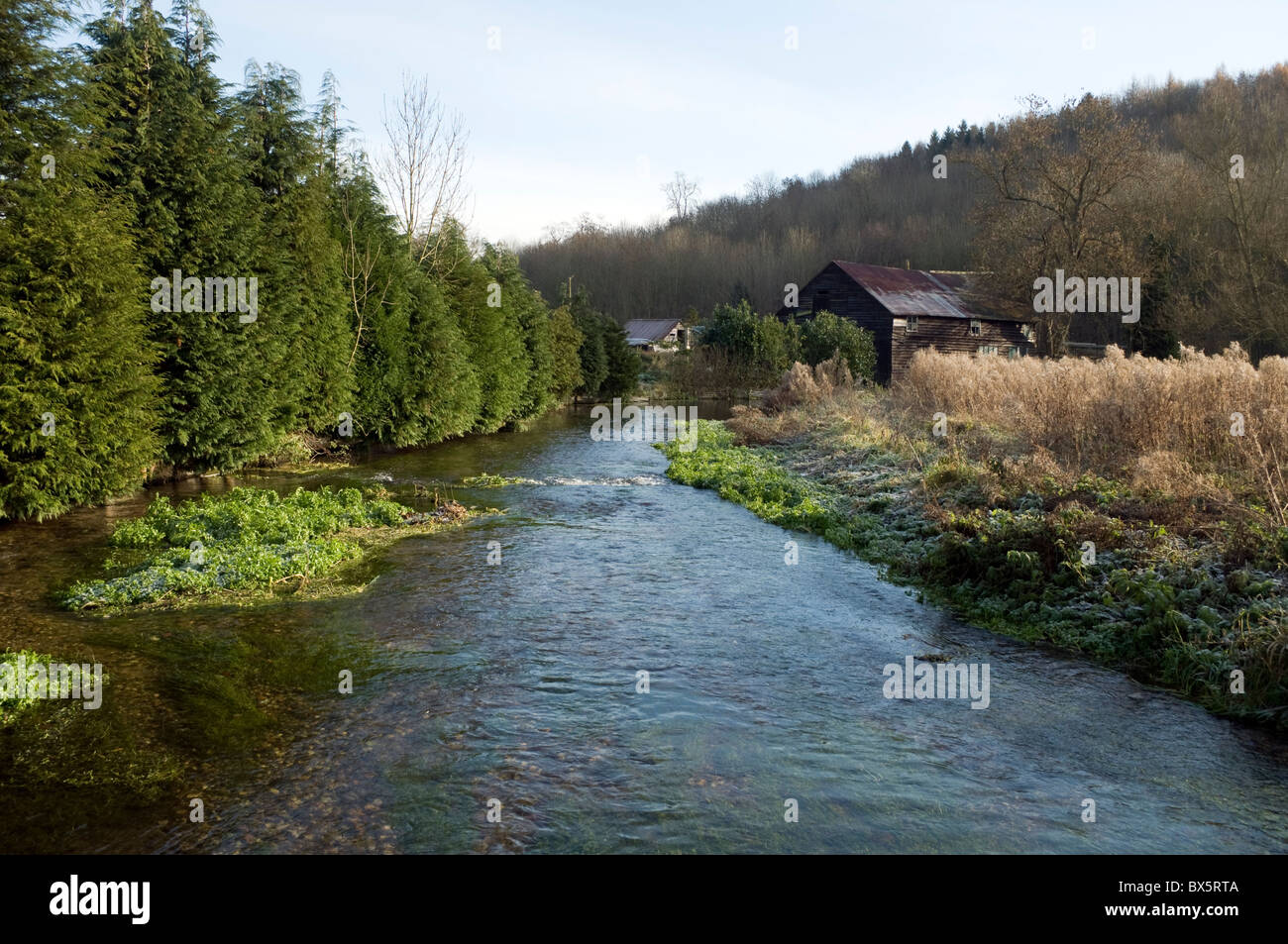 The River Chess is a clear running clean chalk stream flowing from ...