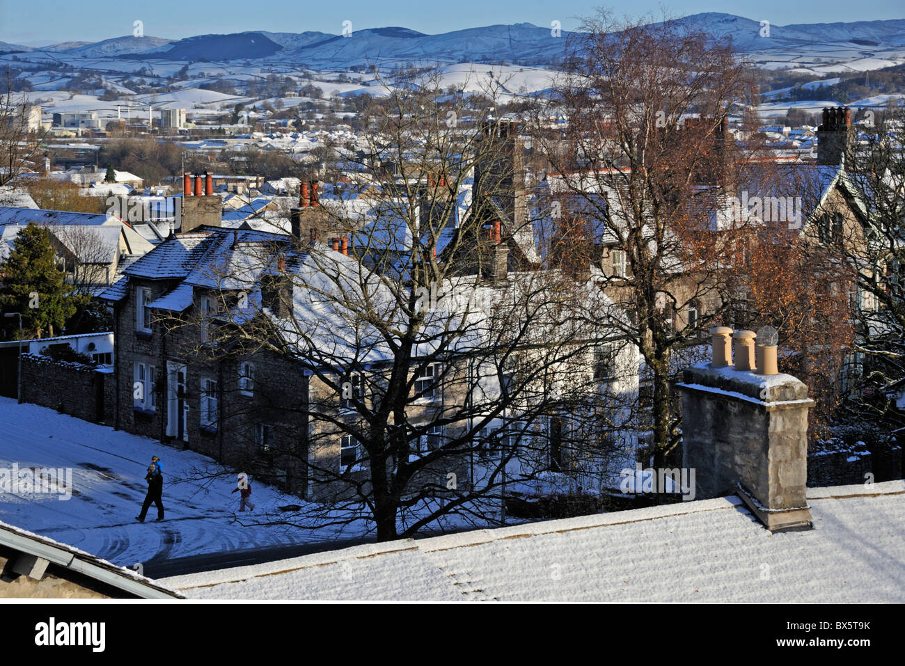 The view looking Northeast from Monument House, Beast Banks, Kemdal ...