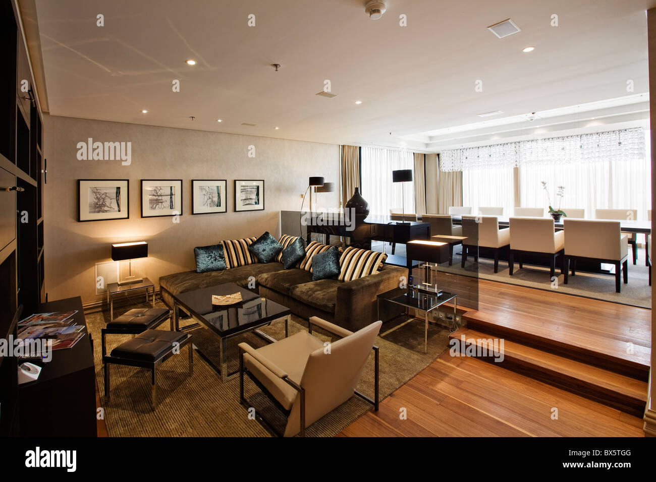 Czech Republic, Presidential suite at Hotel Kempinski, situated in ...