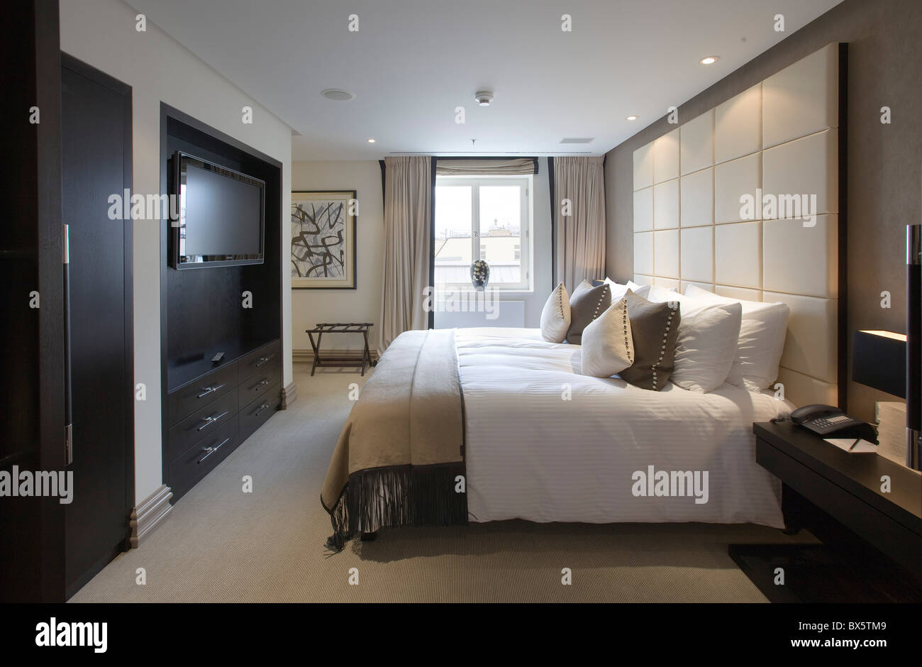 Czech Republic, Presidential suite at Hotel Kempinski, situated in ...