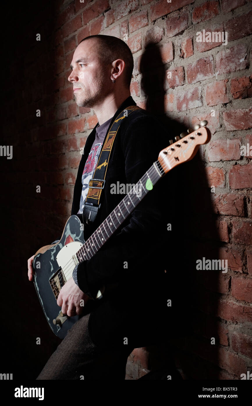 Czech musician and guitarist Jan Ponocny. (CTK Photo/Josef Horazny ...