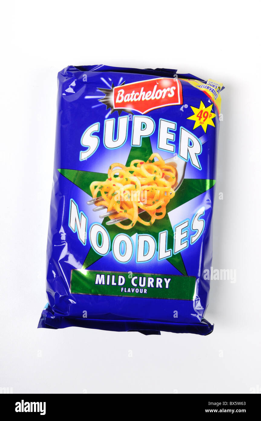 Batchelors Super Noodles Snack Stock Photo - Alamy