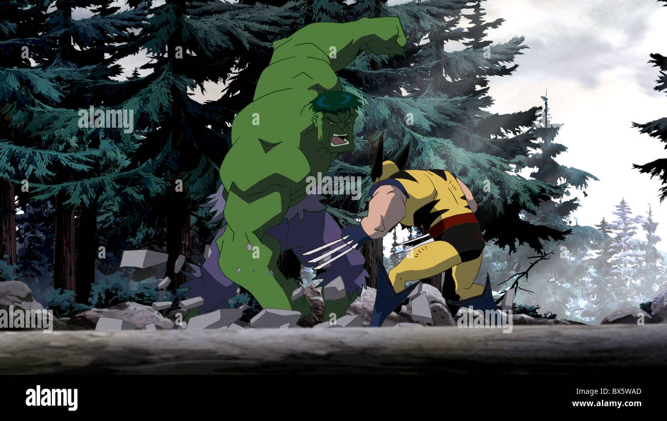 Hulk Vs Wolverine High Resolution Stock Photography and Images - Alamy