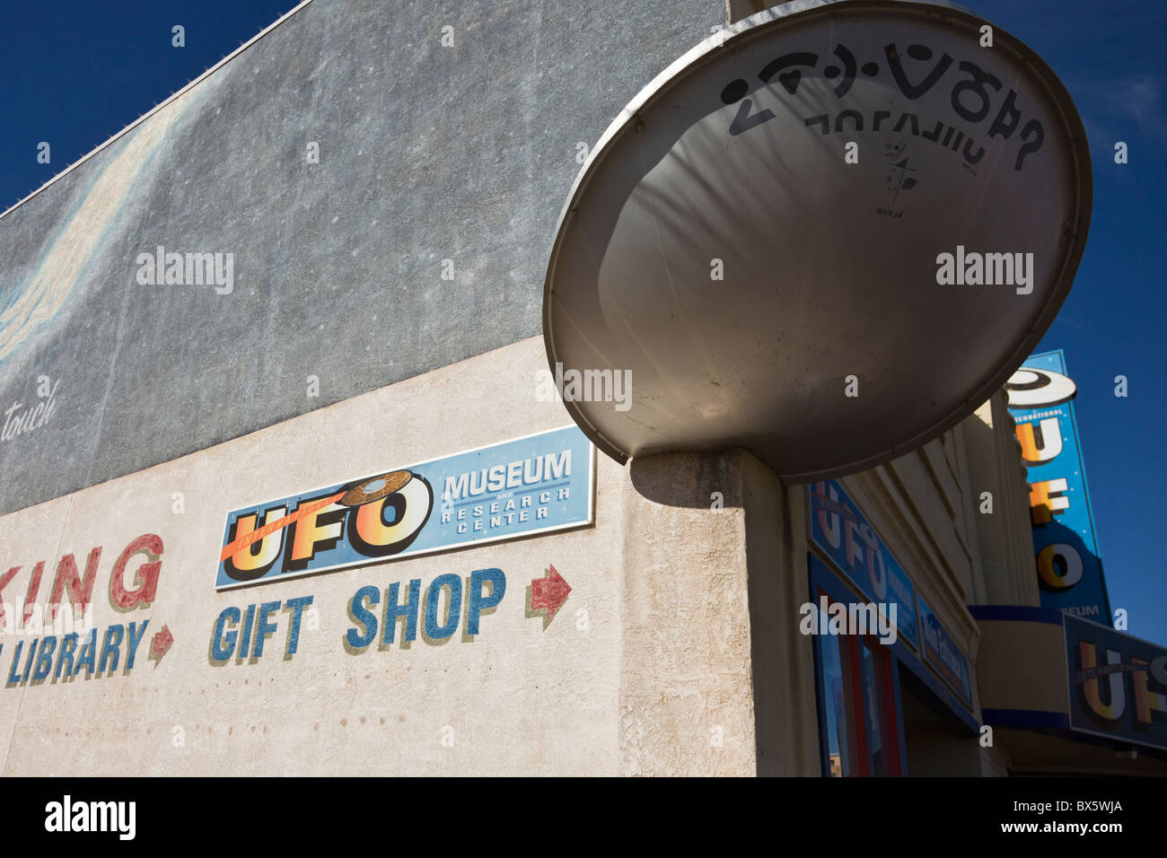 The International UFO Museum and Research Center in Roswell, New Mexico ...
