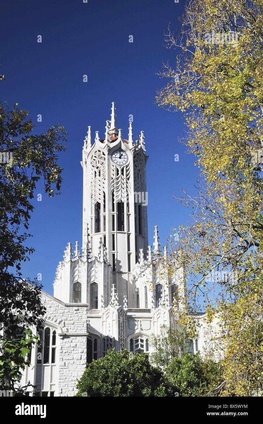 University auckland clock tower hi-res stock photography and images - Alamy