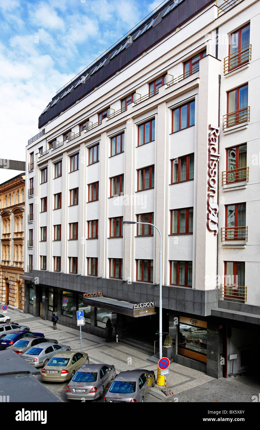 Radisson SAS Alcron Hotel in Prague, Czech Republic, on March 18, 2009 ...