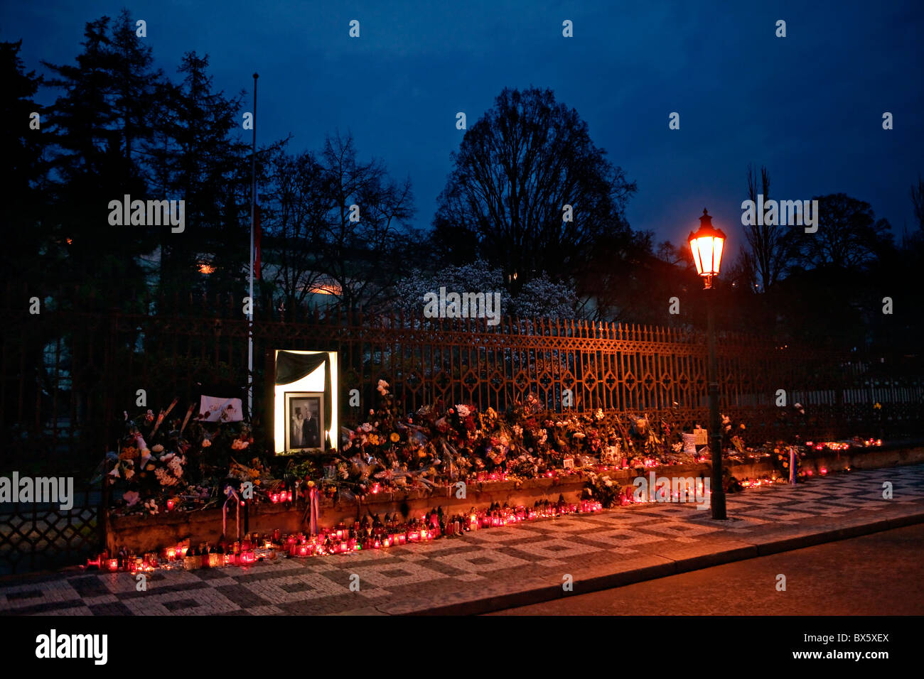 Prague, Polish embassy Stock Photo - Alamy