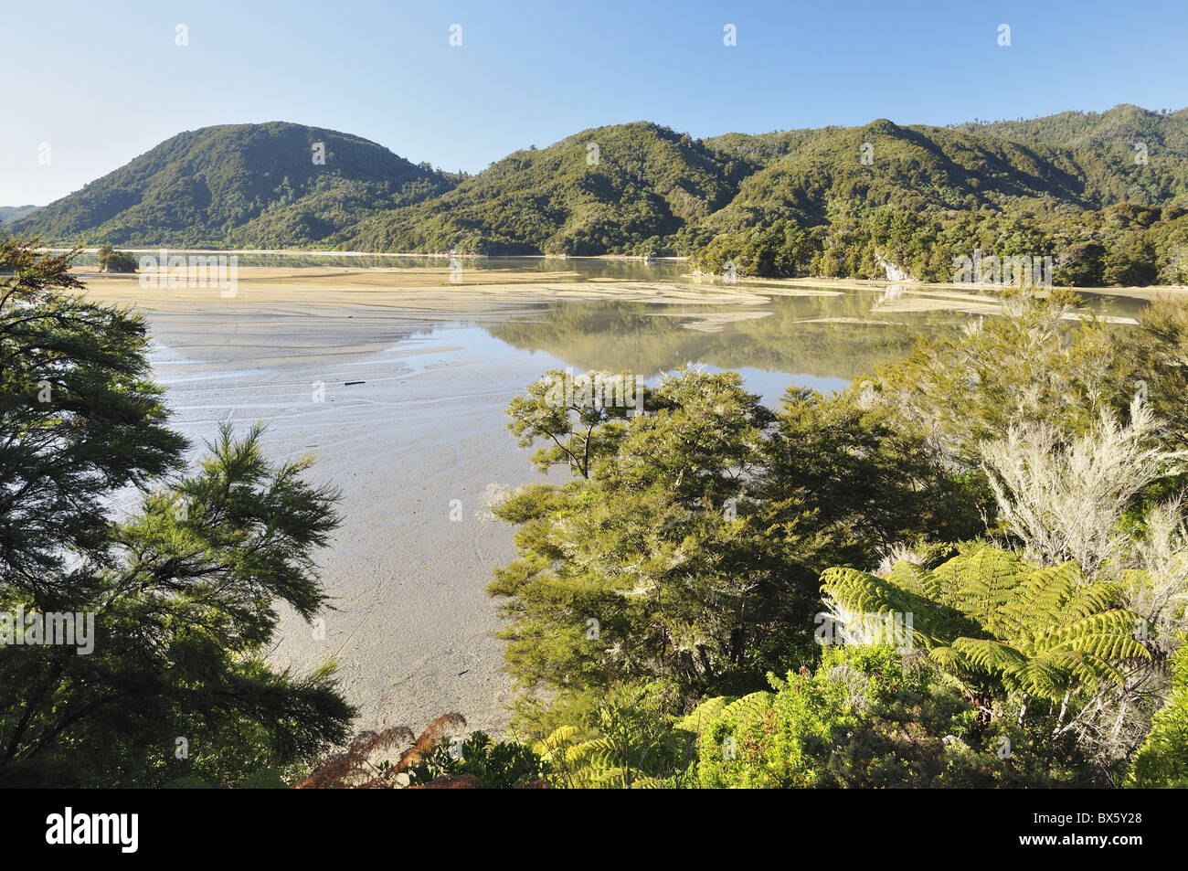 Awaroa Inlet, Abel Tasman National Park, Tasman, South Island, New ...