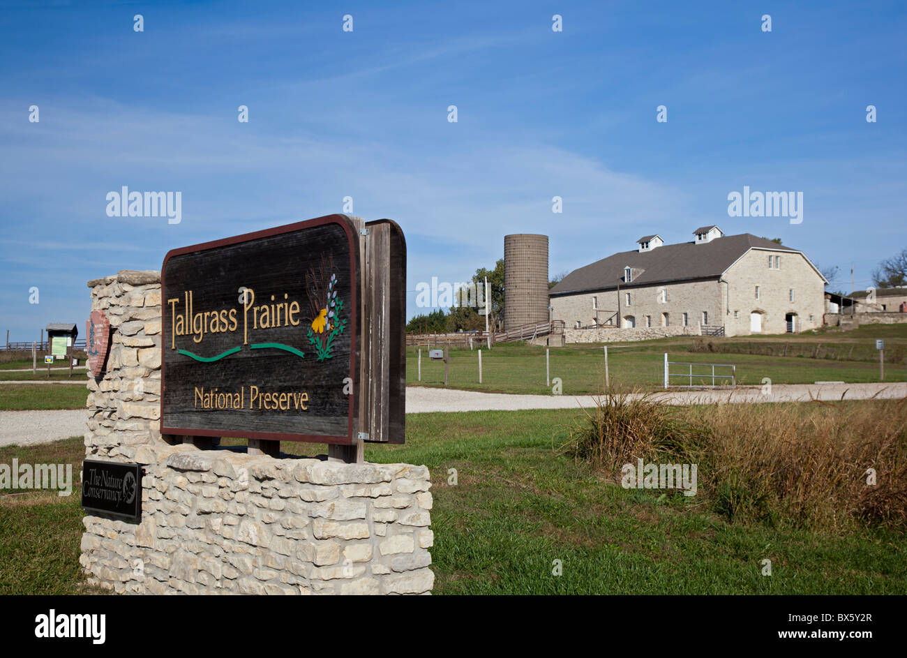 Tallgrass Prairie National Preserve Stock Photo - Alamy