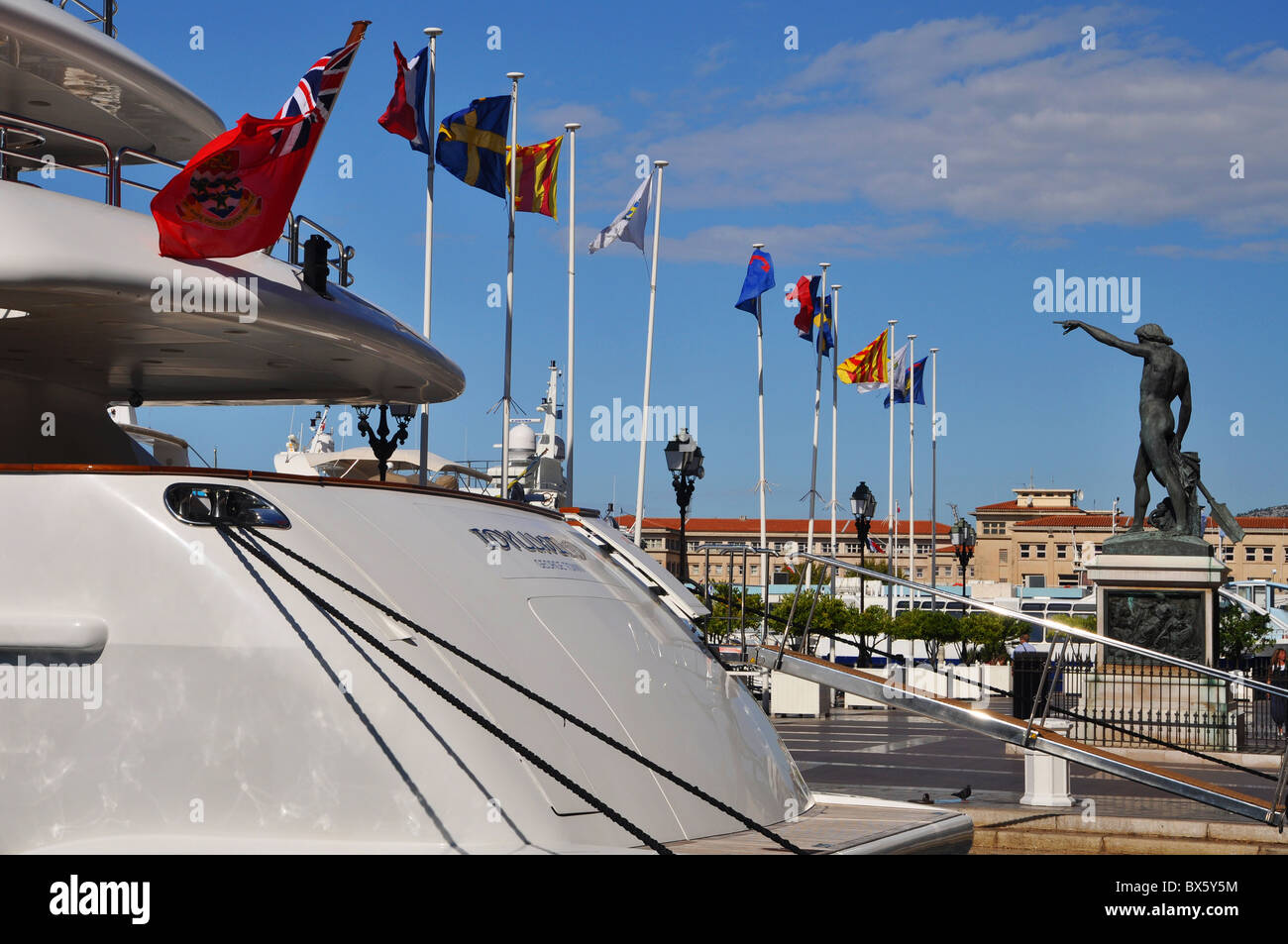 Harbor of Toulon Stock Photo - Alamy