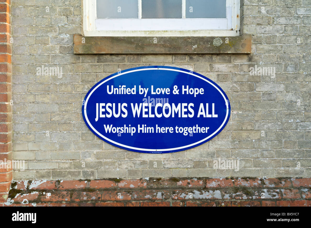 Methodist church sign hi-res stock photography and images - Alamy