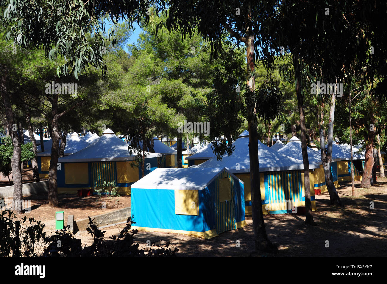 Camping to Le Pradet Stock Photo - Alamy