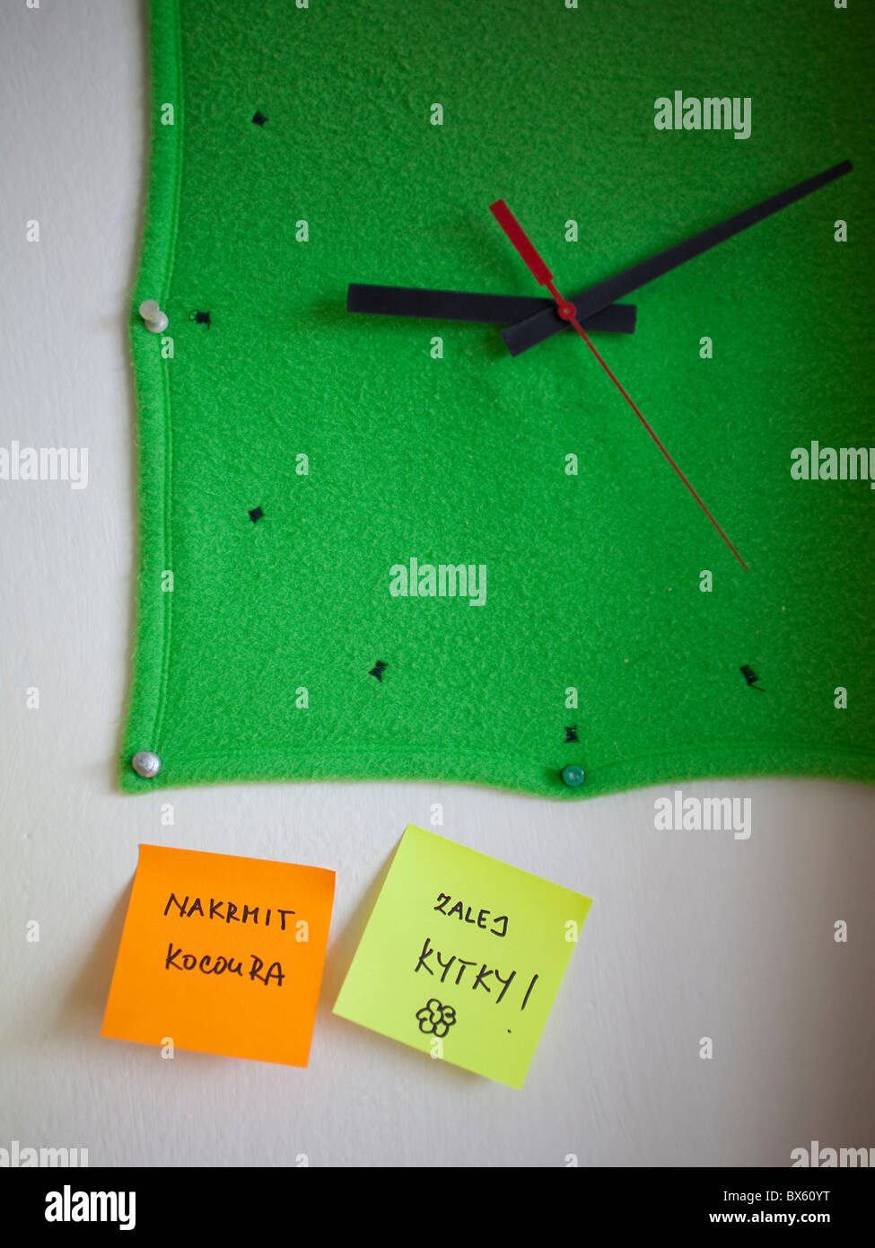 stickies, post-it, notes, reminders Stock Photo - Alamy