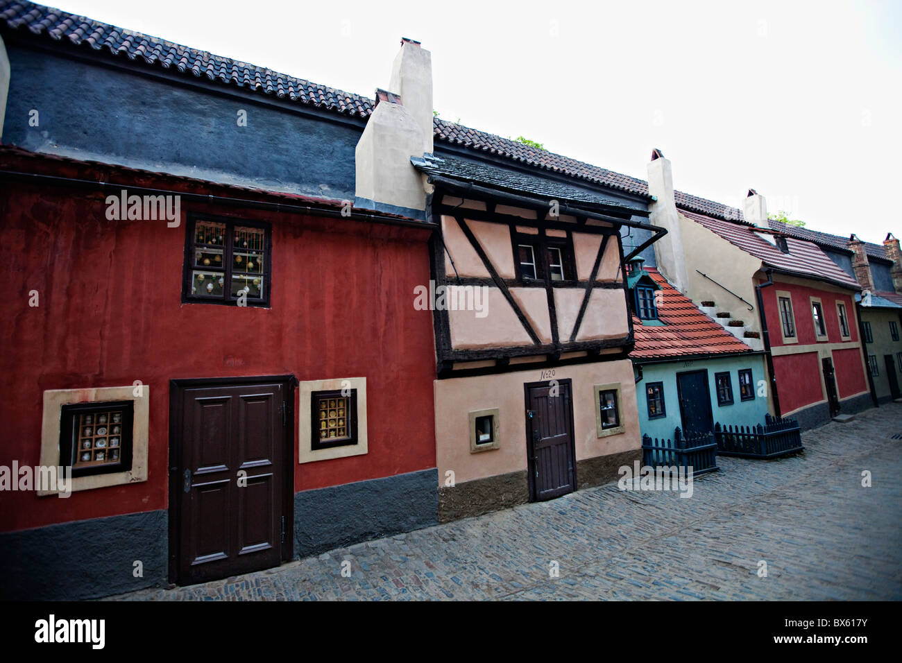 Golden Lane, Prague Castlelden Lane, Prague Castle Stock Photo - Alamy