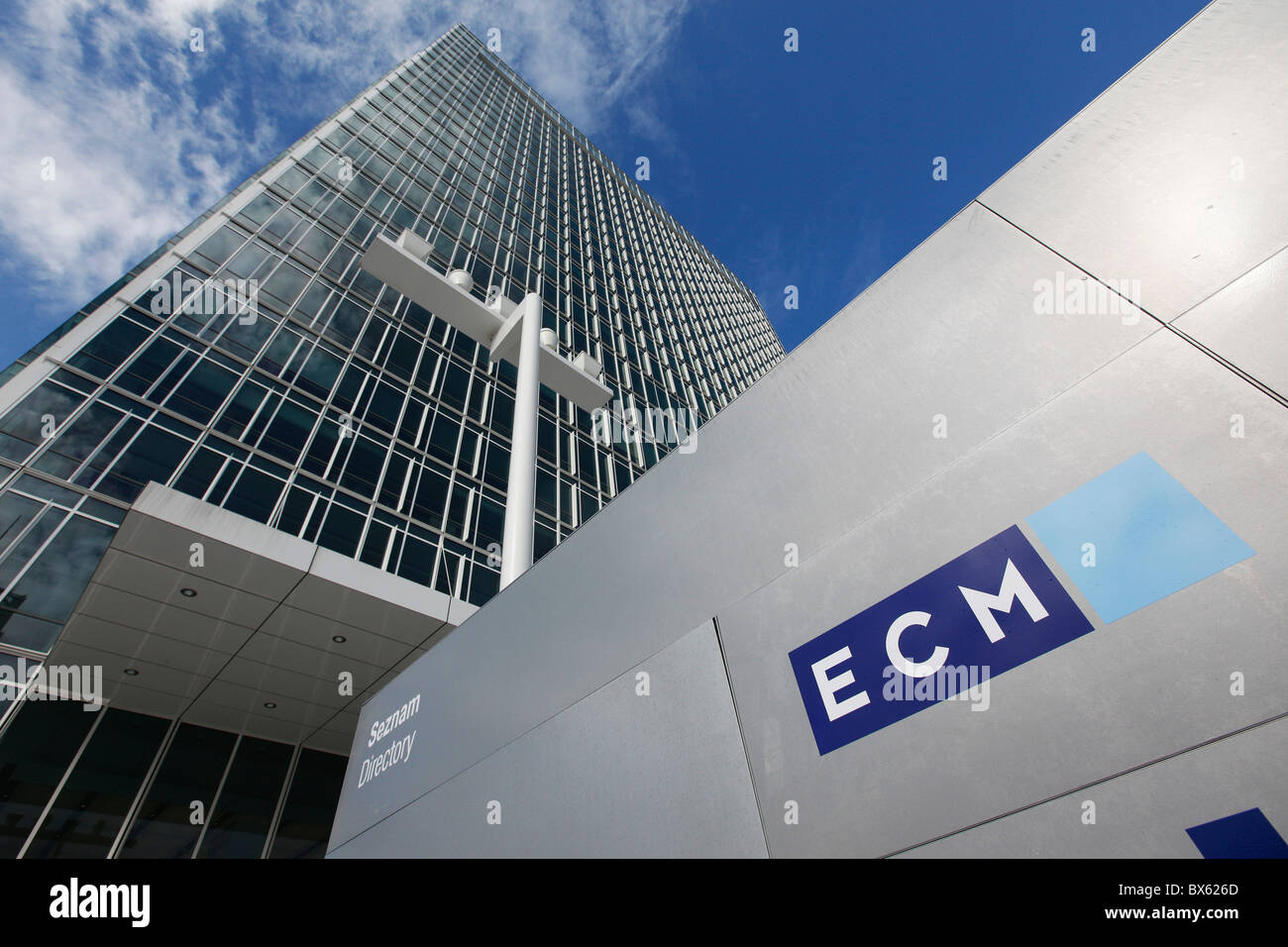 ECM building at Pankrac in Prague, Czech Republic on Mar. 27, 2009 ...