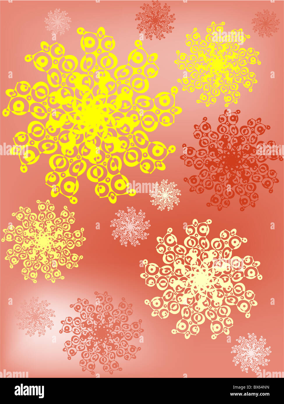 many snowflakes as background Stock Photo - Alamy
