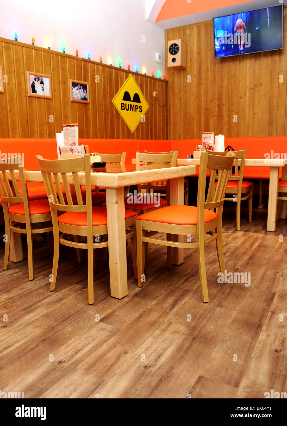 Hooters Restaurant Interior